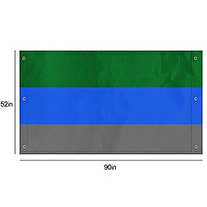 RM Swing Set Replacement Tarp, 52" x 89" Waterproof Kids Playground Roof Canopy Cover, Outdoor Swingset Slide Sun Shade Proof Tarp Replacement Cover