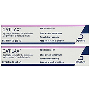 Dechra Cat Lax Cat Hairball Remedies 2oz (2 Pack)
