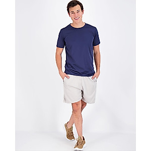 5 Pack:Men’s Mesh Active Wear T-Shirt Essentials Performance Workout Gym Training Quick Dry Fit Dri Tech Breathable Short Sleeve Crew Under Shirt Athletic Sport Running Top Exercise SPF- Set 5 L