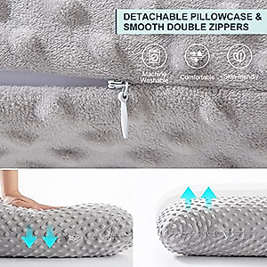 Treeking-Pregnancy Pillows - Soft and Comfortable Pregnancy Body Pillow for Side Sleeping, Durable and Stretchy Maternity Pillow Suitable for Head, Neck and Abdominal Support