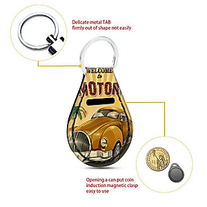 AFPANQZ Cute Daisy Keychains Keyrings Coins Chapstick Holder Keychain with Metal Ring Wristlet Lanyards Pouch for RFID Key NFC Smart Key Cute Key Chain Wristlet Lanyards