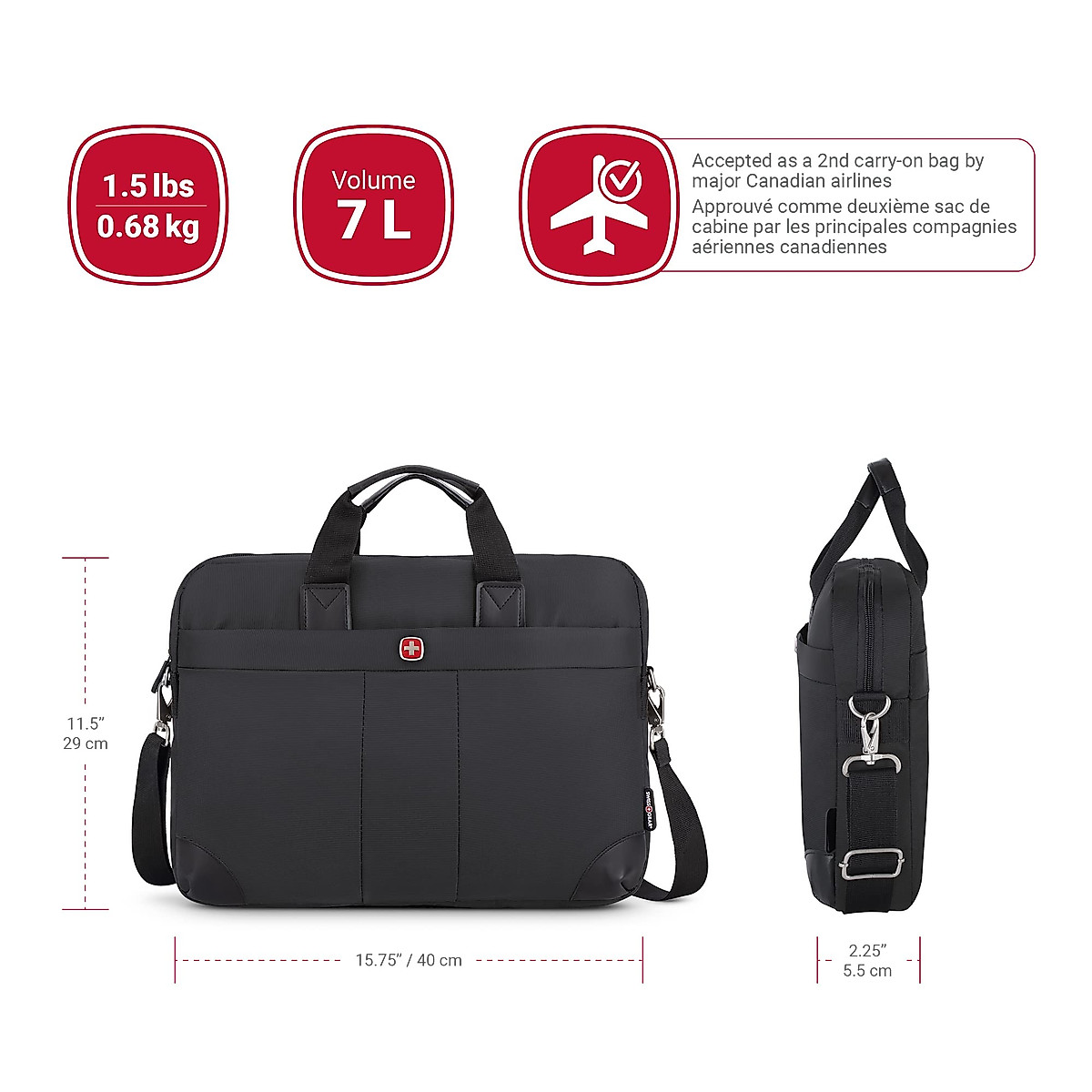 Swiss Gear 15.6-inch Ultraslim Notebook Case (SWA0936)