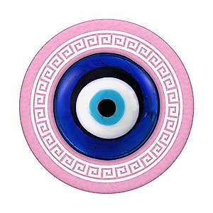 Greek Matiasma Evil Eye & Key Symbol PopSockets PopGrip: Swappable Grip for Phones & Tablets