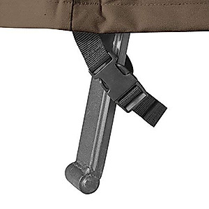 Amazon Basics Outdoor Round Patio Fire Pit Cover, Small, 44 inch