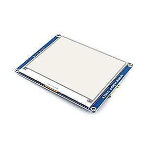 waveshare 4.2inch E-Ink Display Module Compatible with Raspberry Pi 5/4B/3B/Zero/Zero W/Zero 2W/Pico/Pico W/Pico WH, 400x300 Resolution Three-Color SPI Interface
