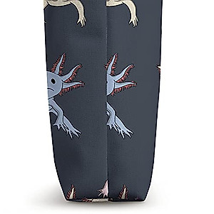 Axolotl Fish Pet Animal Water Sea Ocean White-Axolotl Lizard Tote Bag