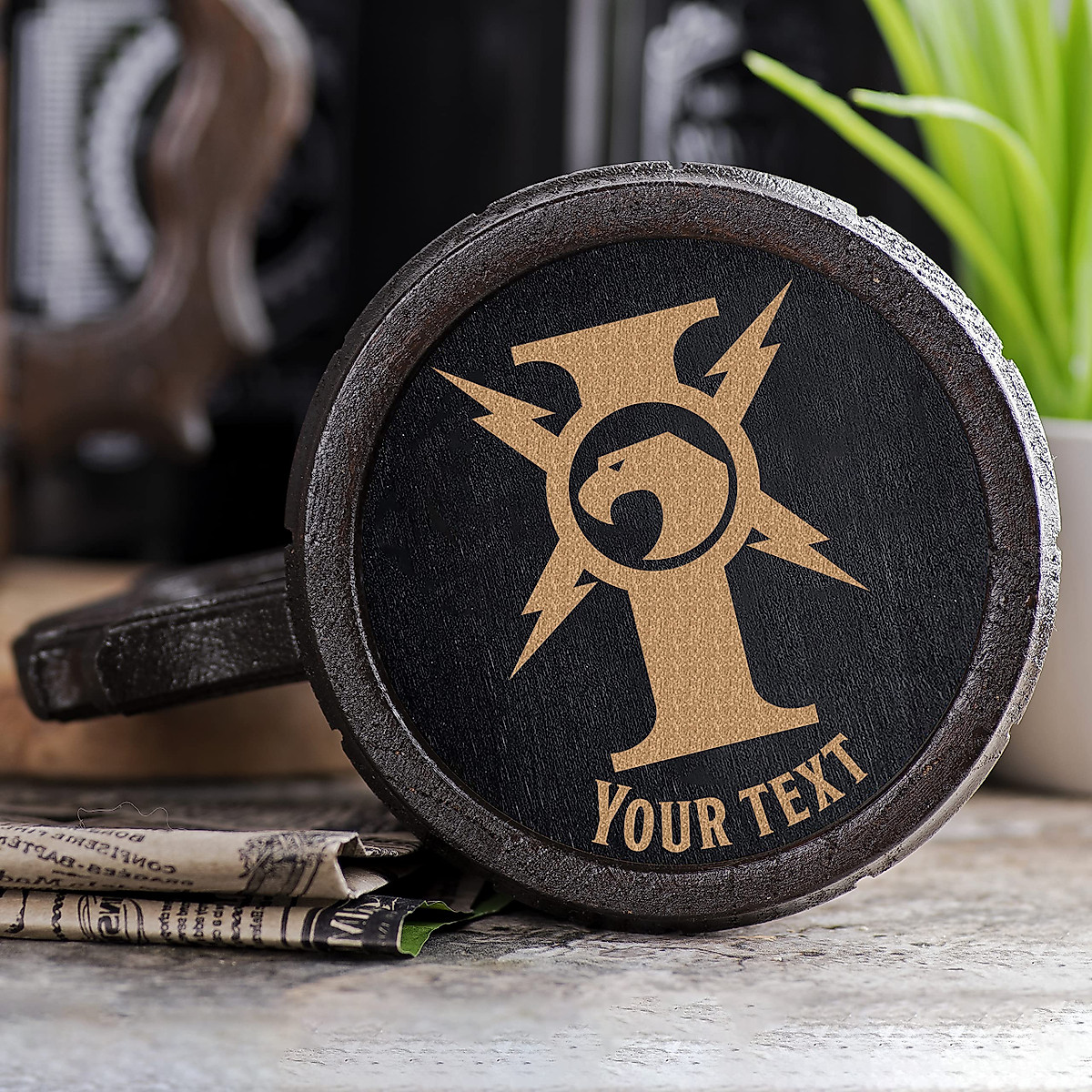 Adeptus Custodes Mug Wooden Beer Stein 17oz Gamer Mug Gift Boyfriend Personalized Anniversary Christmas Birthday Gifts For Gamer Husband Gifts For Him Beer Steins Beer Tankard K732