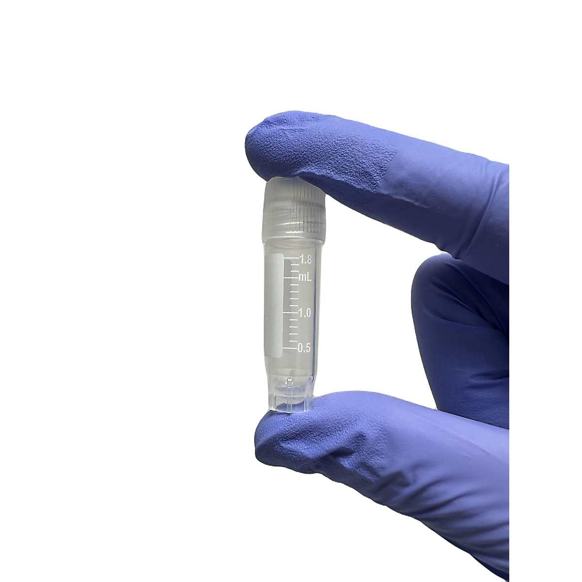 Cryogenic Vial, 2 mL, Sterile, RNase & DNase Free, 50 Pcs/Bag, Thickened Tube Wall, Made from high Quality Polypropylene