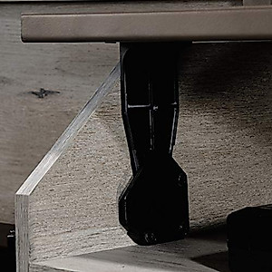 Sauder Manhattan Gate Credenza, for TVs up to 60", Mystic Oak Finish