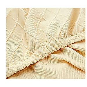 IMYOGI High Stretch Sofa Covers Stylish Sofa Cover Sofa Slipcovers L Shape Universal High Stretch Couch Covers Jacquard Fabric Sofa Cover Durable for Living Room -Blue-4 Seater+4 Seater