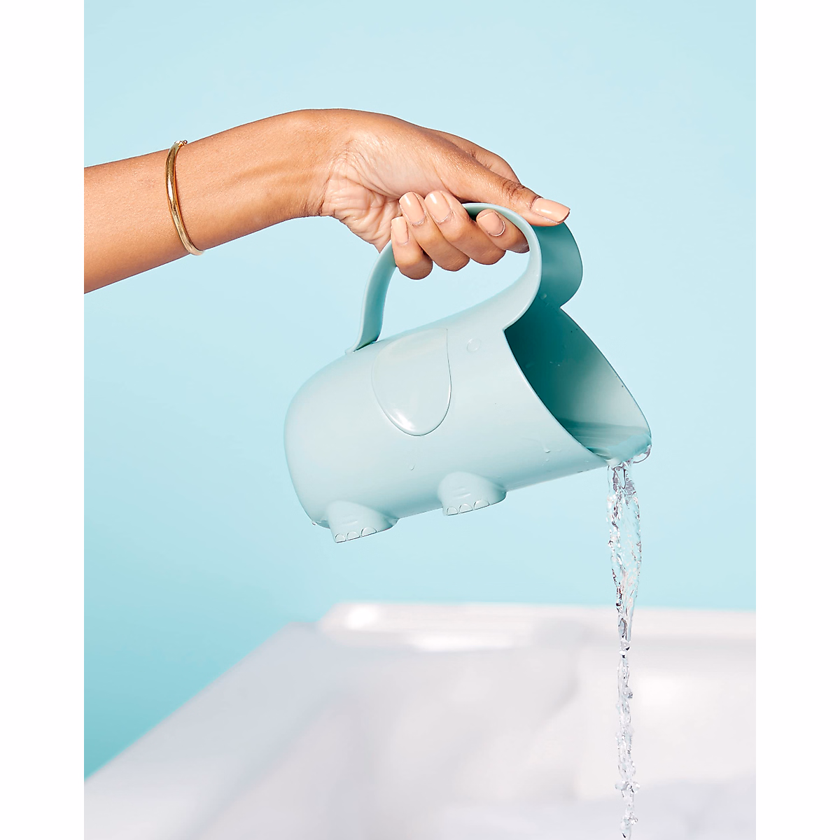 Simple Joys by Carter's Bath Rinse Cup, Blue Elephant, One Size