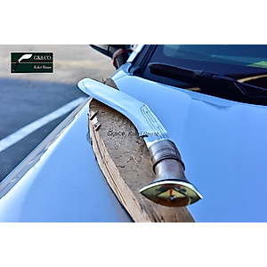 GK&CO. Kukri House Genuine -Authentic Kukri/Khukuri -16'' Bhojpure Wooden Handle Camping and Hunting knife by Gk&Co khukuri