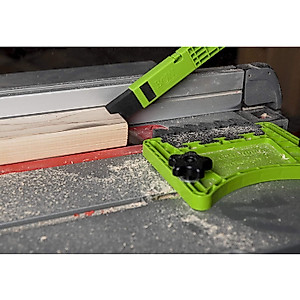 BOW Products MINI PushPRO PP2 - Push Stick for Table Saws - EVA Tipped Push Block That Reduces Vibrations and Improves Material Grip - Woodworking Tools and Safety Accessories