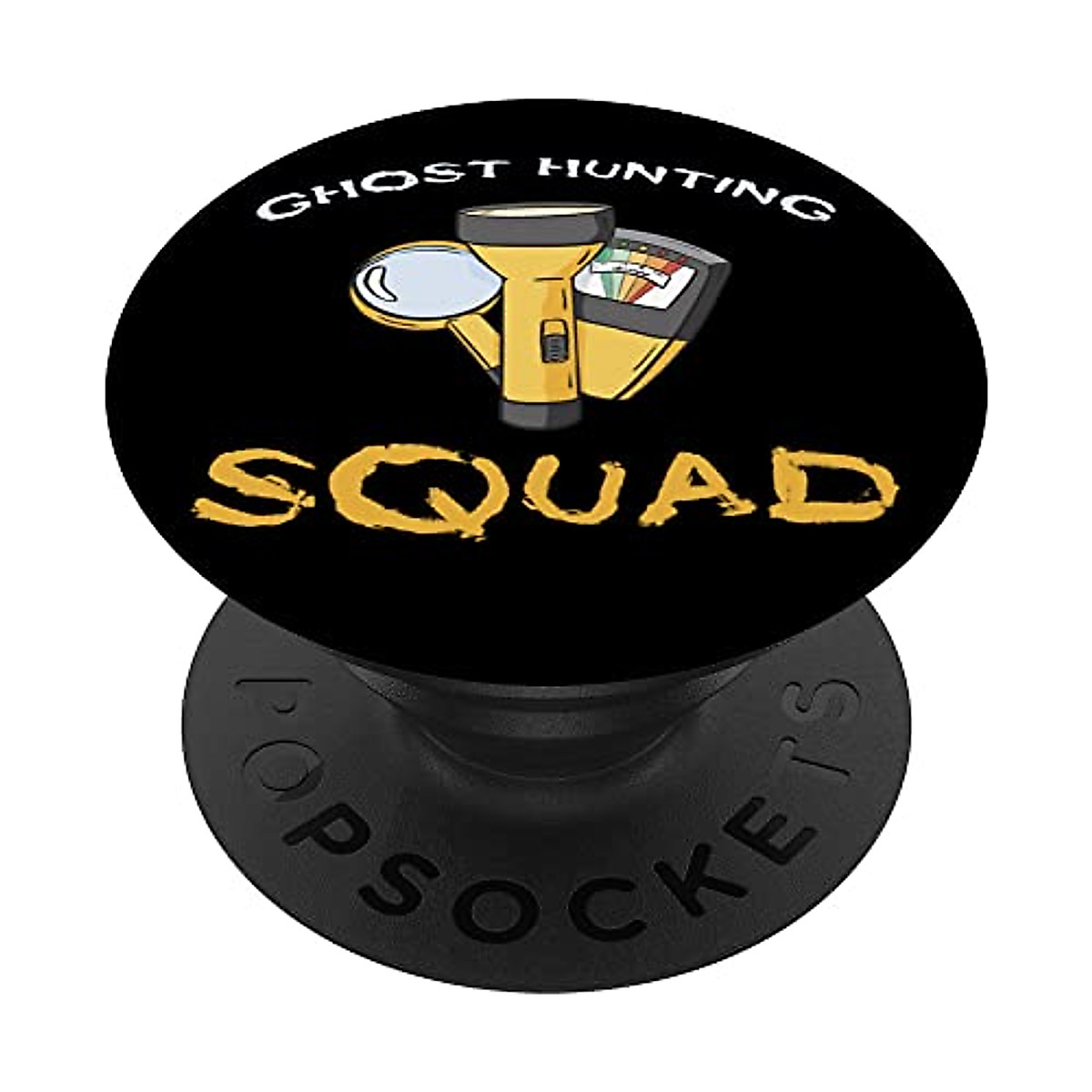 Ghost Hunting Squad Paranormal Gear Equipment Flashlight PopSockets Swappable PopGrip