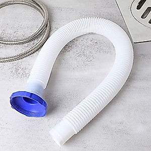 4 Pieces Above Ground Pool Skimmer Hose and Adapter B Replacement Part Surface Skimmer Replacement Hose Small Strainer Replacement Hose B Adapter Pool Drain Adapter for Surface Swimming Pool Skimmer