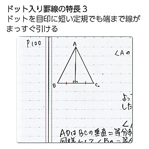 KOKUYO Composition Notebooks, 5 Pack Campus Semi-B5 Comp Book with Dot B 6mm Ruled, 30 Sheets, School Lined Notebook in Shear Stone, Journal Notebook for Women Work Study Note Taking(NO-GS3CWBT-L1X5)