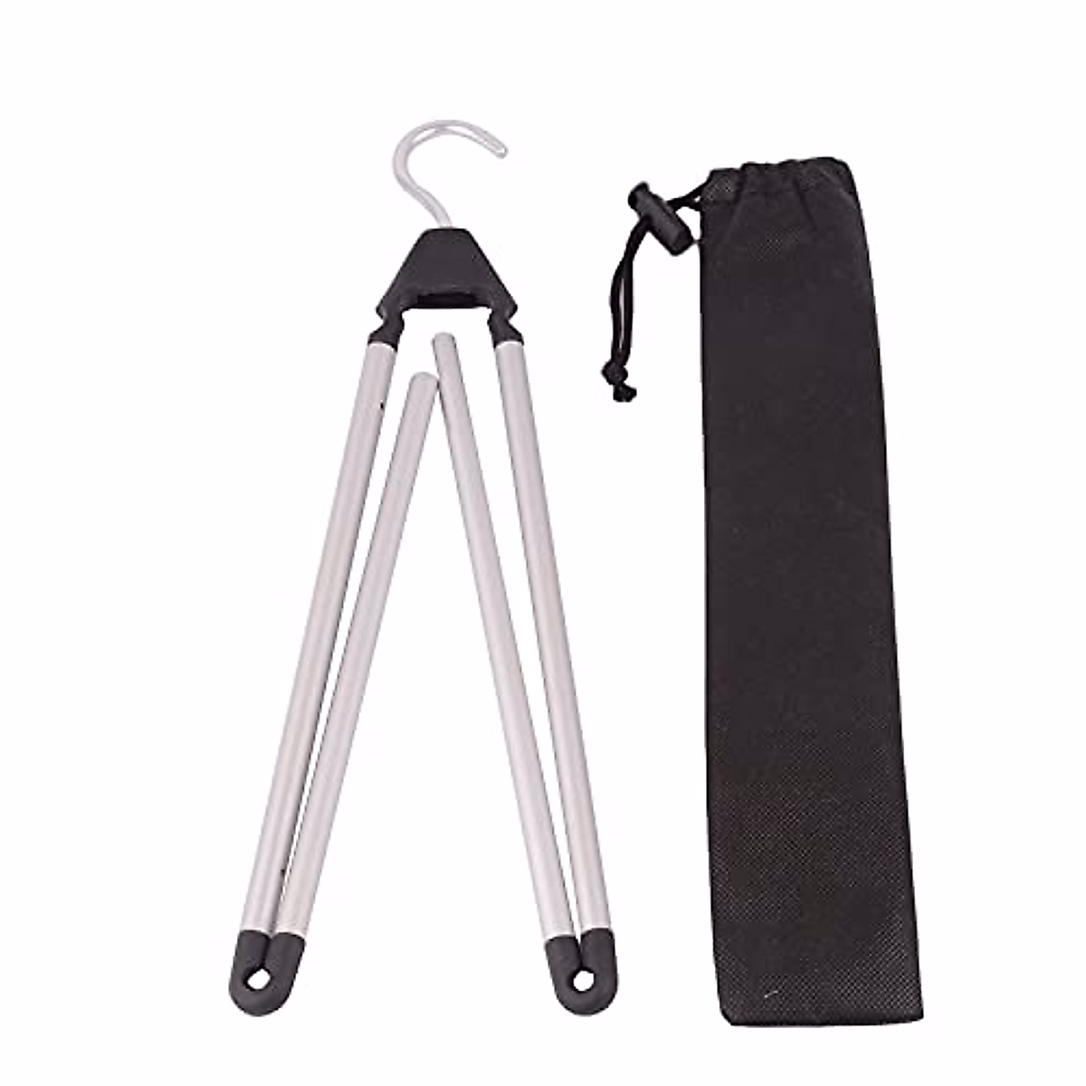 KADBLE Aluminum Alloy Travel Folding Hanger，Car Hanger, Clothes Hanger for Holiday Camping and Home Travel