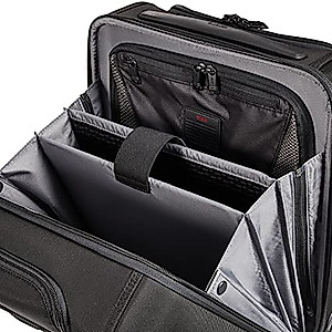 TUMI - Alpha 3 Small Compact 4-Wheeled Briefcase - Black