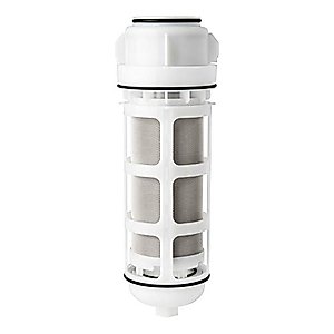 iSpring FWSP100ARB Reusable Spin Down Sediment Water Filter Replacement Cartridge with Scrapper and Seal Cover for WSPARB Series, 1 Count (Pack of 1), White
