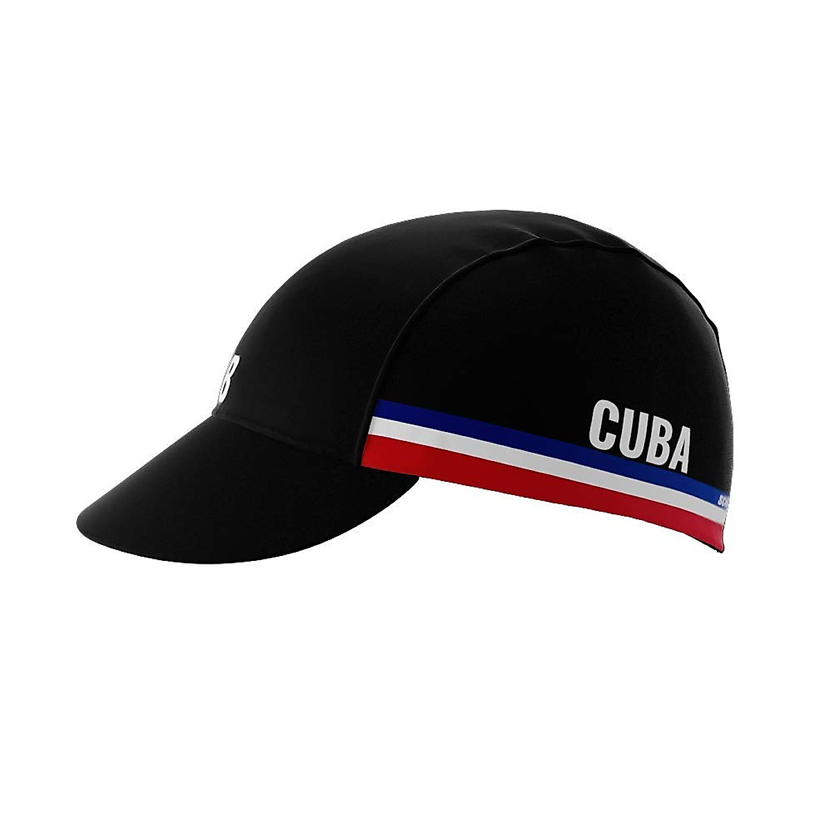 ScudoPro Cuba Black Code Bike Cycling Cap Road MTB or Running