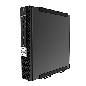 JINGCHENGMEI Wall Mount Compatible with Dell OptiPlex Micro Form Factor Case, VESA and Under Desk Available, Fits MFF 7070, 7060, 7050, 5070, 5060, 5050, 3040, 3046, 3050, 3060, 3070, 3080 and More