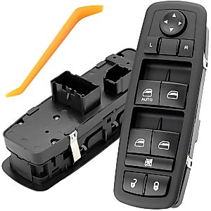 Gipama 901-486 Power Window Switch for 2011-2016 Dodge Journey, Replaces# 68084001AD, 68084001AC, 68084001AB,8+13 PINS（Driver Side
