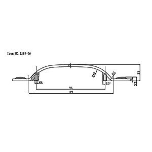 Richelieu Hardware BP288996193 Notre-Dame Collection 3 3/4-inch (96 mm) Center-to-Center Antique Copper Traditional Cabinet and Drawer Pull Handle for Kitchen, Bathroom, and Furniture