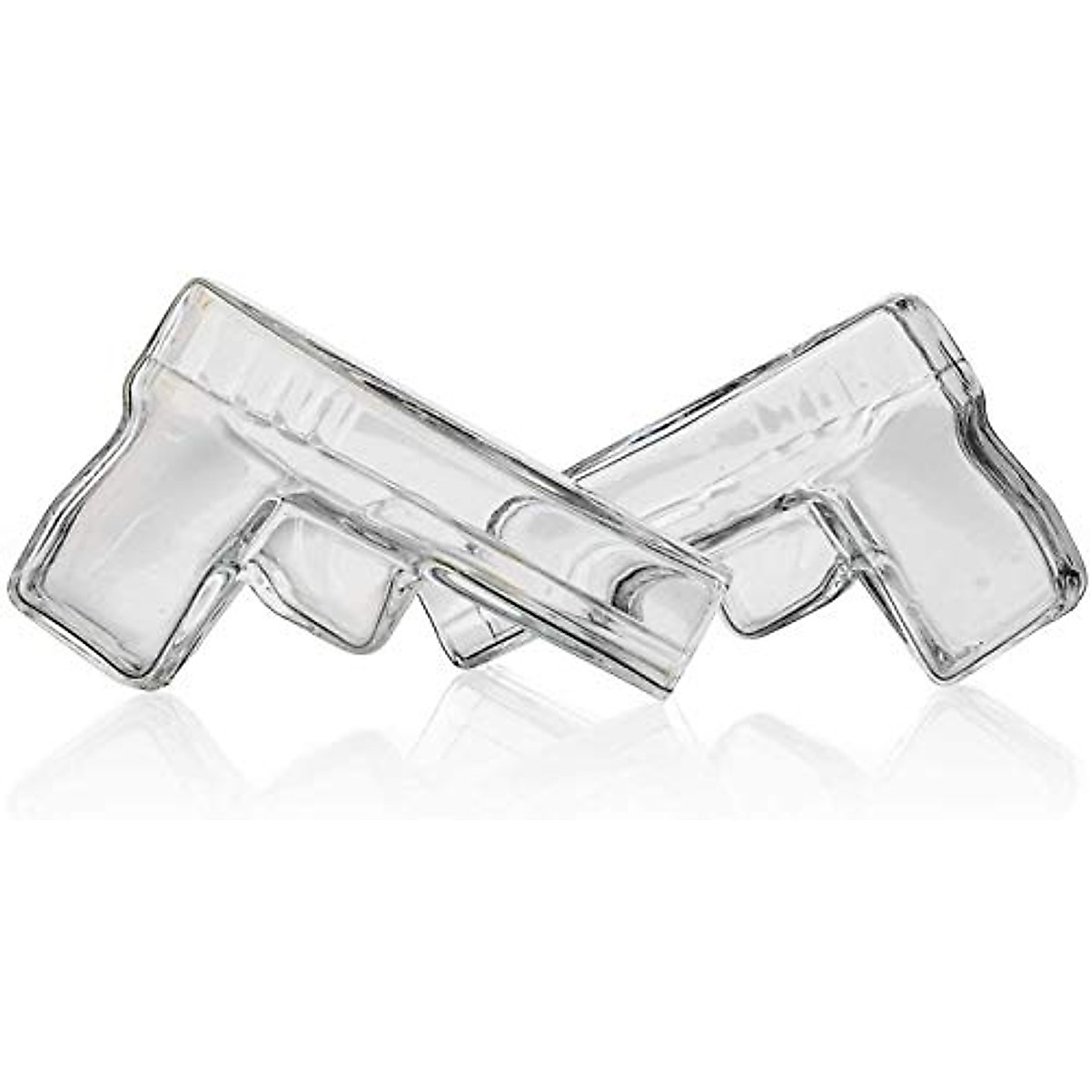 Pistol Whiskey Gun Decanter & Pistol Shot Glasses Set - Comes with A large Carrying Case - Drinking Party Accessories, Pistol Gun Liquor Decanter Bottle Great Gift!