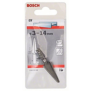 Bosch 2608596668 Sheet Metal Cone Bit 3-14mm of Chrome Vanadium