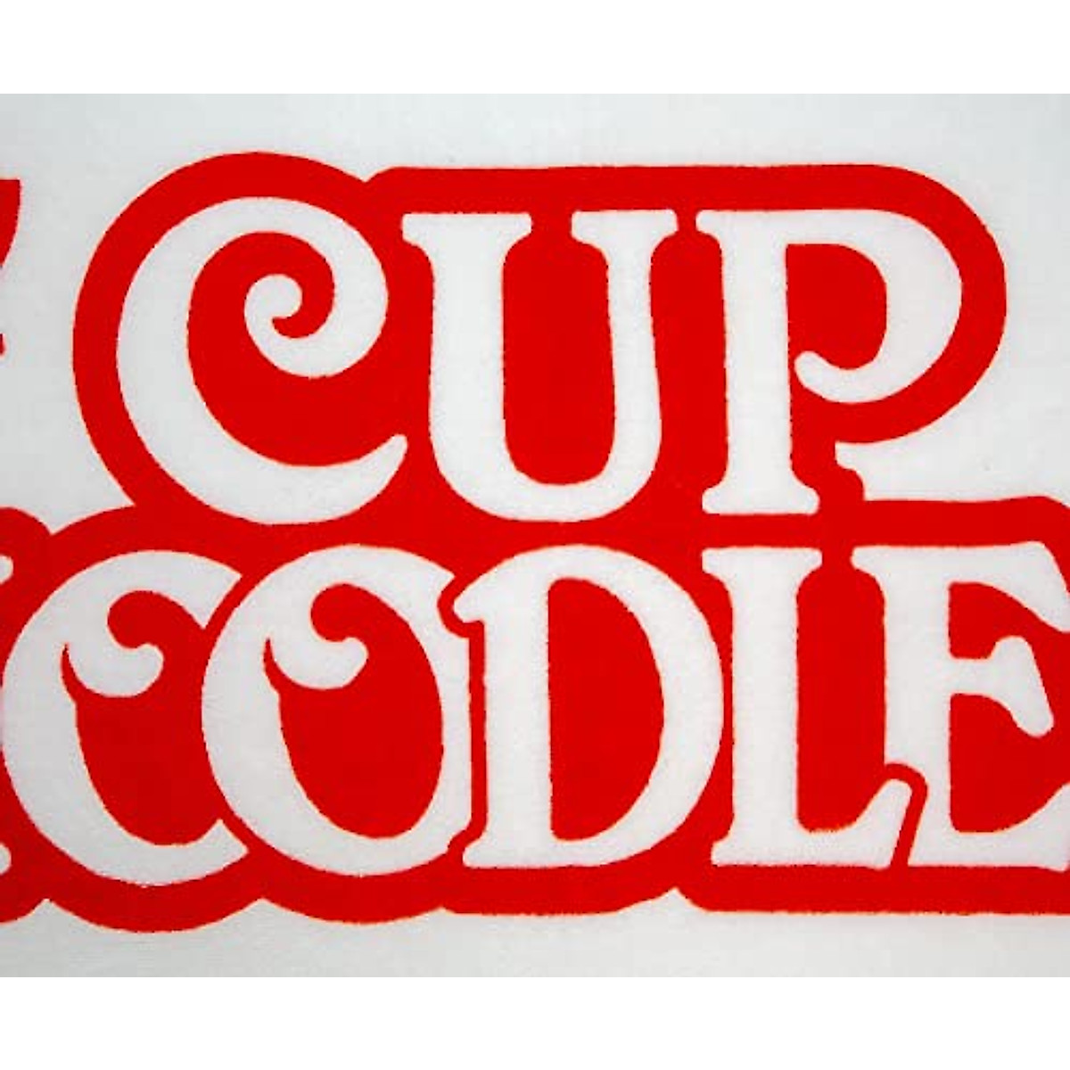 Nissin Cup Noodles Logo Microplush Throw Blanket | Super Soft Fleece Blanket, Cozy Sherpa Cover For Sofa And Bed, Home Decor Room Essentials | Instant Ramen Gifts And Collectibles | 45 x 60 Inches