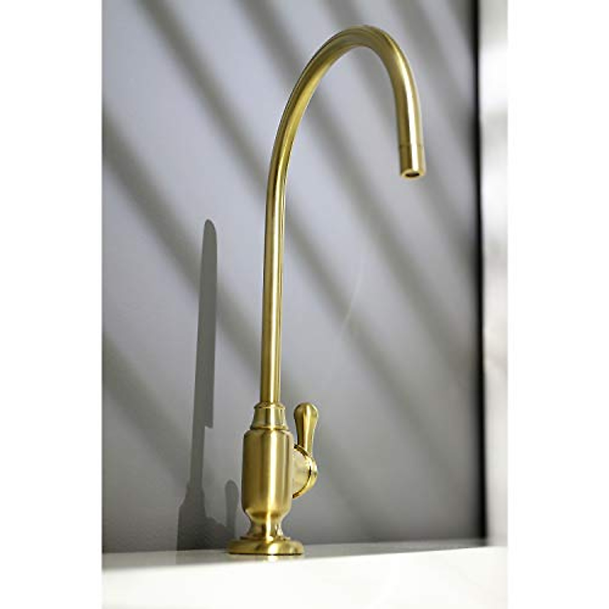 Kingston Brass KS5197AL Royale Single-Handle Water Filtration Faucet, Brushed Brass