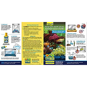 Tetra 55 Gallon Aquarium Kit with Fish Tank, Fish Net, Fish Food, Filter, Heater and Water Conditioners