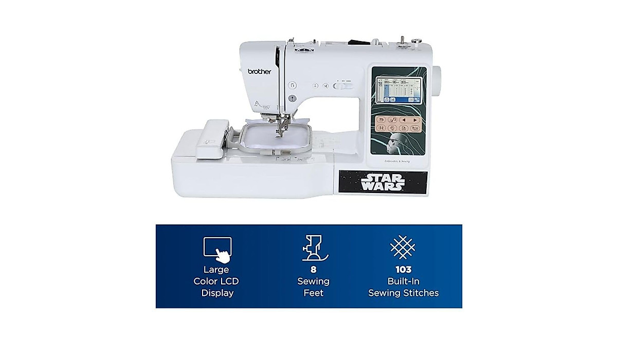 Brother Star Wars Sewing Machine: Embroidery & Stitching