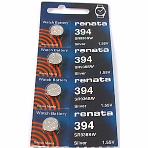#394 Renata Watch Batteries 4Pcs
