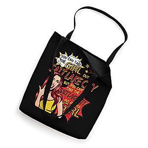 Girl From Salt Lake City - Comic Style - Salt Lake City Girl Tote Bag
