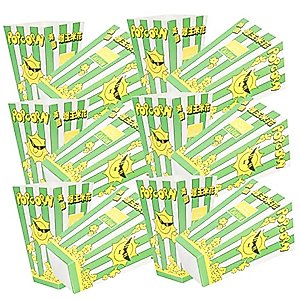 Gogogmee Food Containers Snack Box Container 100pcs Popcorn Boxes Ornament Container Popcorn Cases Popcorn Bucket Food Box Set Snack Paper Snack Container Snack Containers