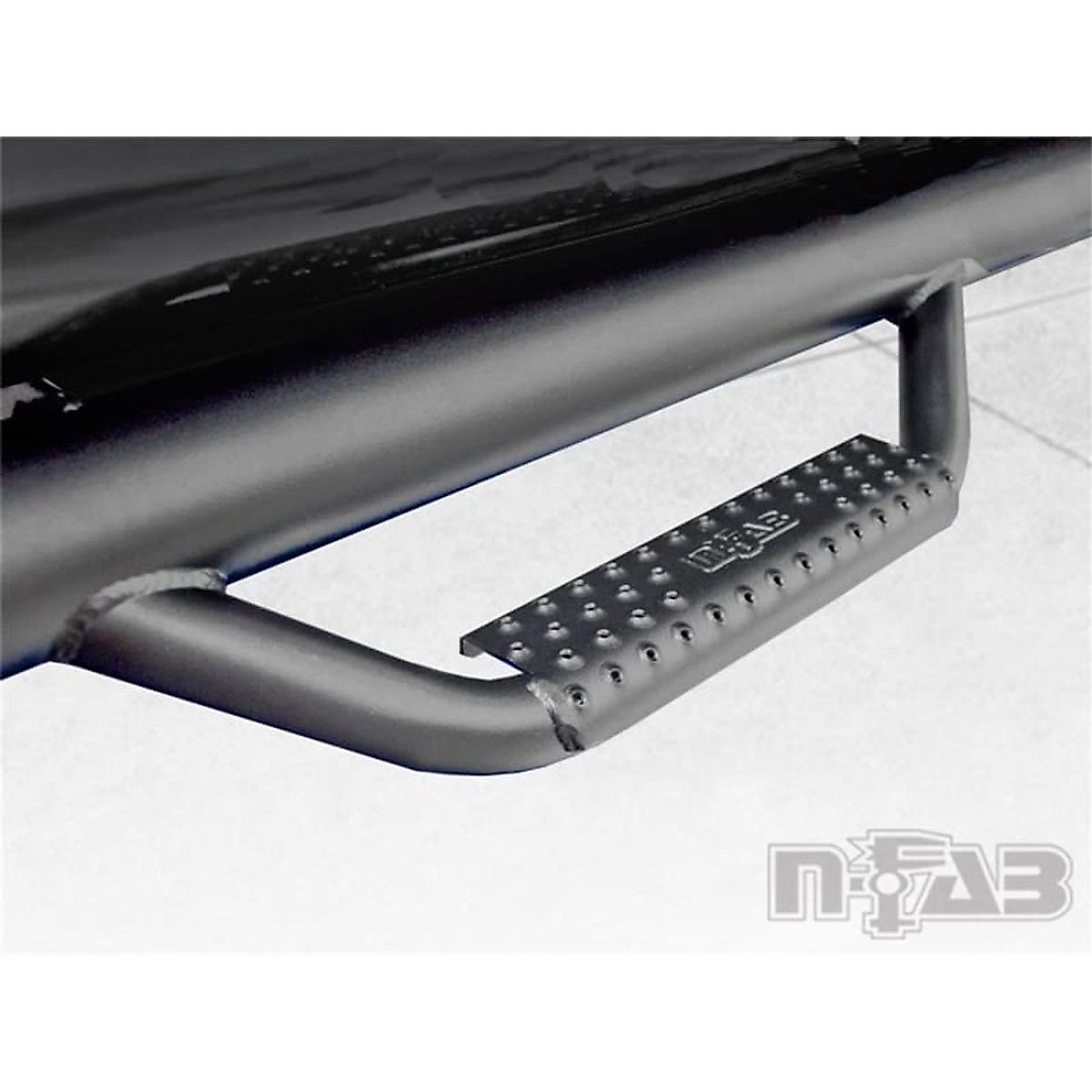 N-Fab Nerf Steps | Textured Black, Wheel-to-Wheel w/ Bed Access | C01105CC-6-TX | Fits 2001-2006 Chevrolet/GMC 2500 / 3500 Crew Cab 6.5' Standard Bed, SRW Gas / Diesel