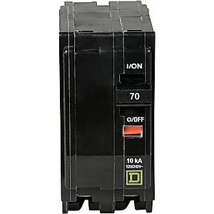 Square D - QO270CP Circuit Breaker, Black