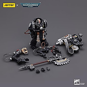 JoyToy Warhammer 40K Officially Licensed Iron Hands lron Father Feirros 1:18 Scale Action Figure