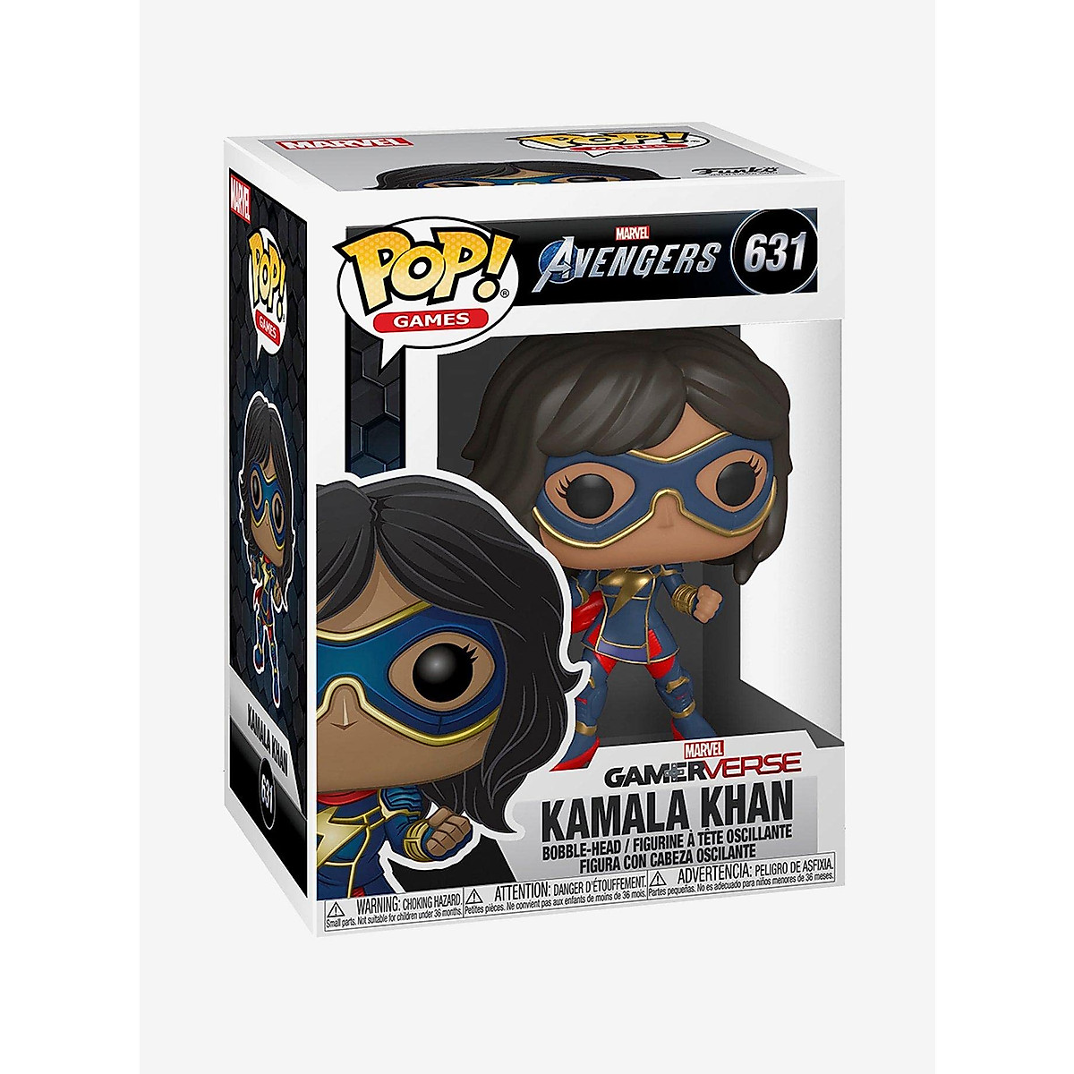 Funko Pop! Marvel: Avengers Game - Kamala Khan (Stark Tech Suit), Multicolor