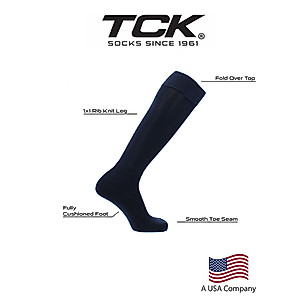 TCK Soccer Socks Multisport Tube MS (Navy, Small)