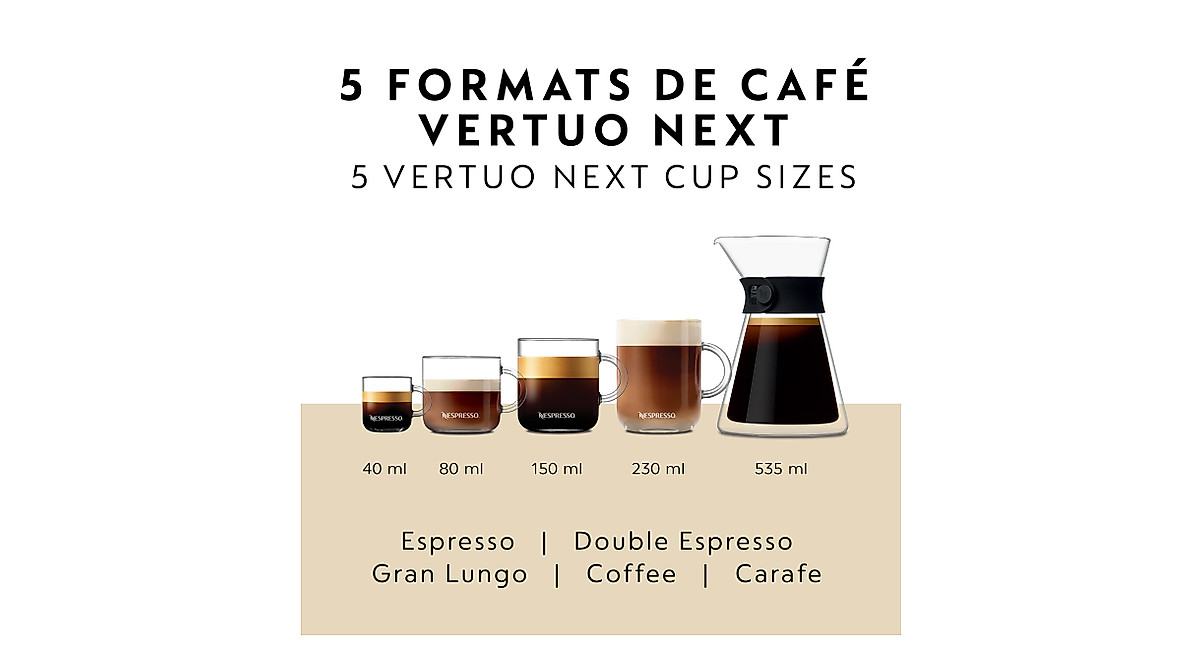 Nespresso Vertuo Next Coffee & Espresso Machine - White