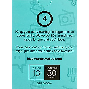 Black Card Revoked: Fourth Edition - Celebrate Black Culture by Testing Your Knowledge with This Black Culture Trivia Game | Laugh Out Loud, Dance & Sing with This Adult Card Game
