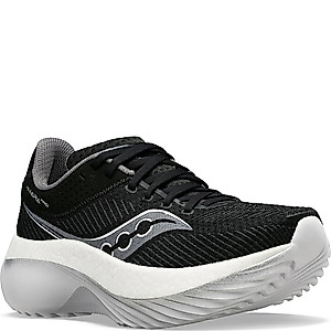 Saucony Women's Kinvara PRO Sneaker, Black/White, 7.5