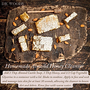 Dr. Woods Pure Almond Liquid Castile Soap, 32 Ounce (Pack of 2)