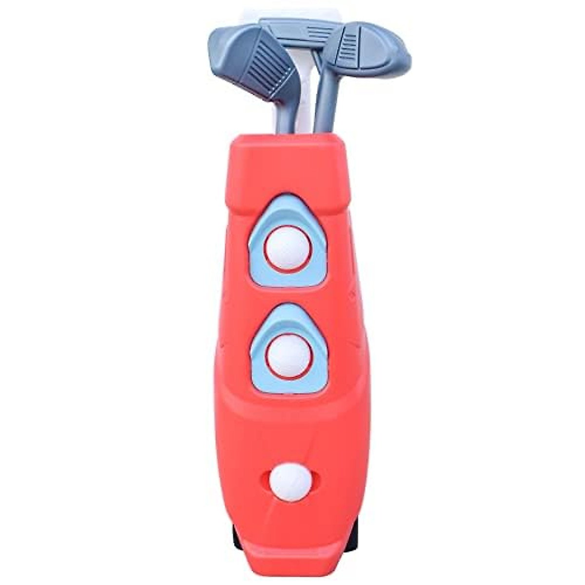 Sunny Days Entertainment Toddler Golf Set – Complete Golf Toy Playset for Kids | 3 Junior Golf Clubs + 3 Balls + 2 Practice Holes + 1 Golf Cart with Wheels