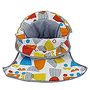 Replacement Part for Fisher-Price Sit-Me-Up Deluxe Floor Seat for Baby - HGN19 ~ Replacement Seat Cushion/Cover ~ Multi-Color Print