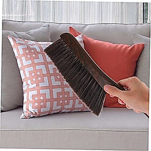 BUTIFULSIC 1pc Sweeping Brush Clothes Brush Mini Duster Bed Broom Small Hand Broom Carpet Broom Mini Sweep Cleaner Floor Cleaning Broom Carpet Cleaner Brush Cleaning Brush Coffee