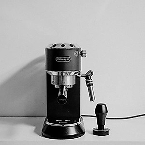 Normcore 51mm Naked Bottomless Portafilter 3 Ears Fits Delonghi Dedica EC680 and EC685, and SMEG & EUPA Coffee Machines with Anodized Aluminum Handle - Included Portafilter Filter Basket