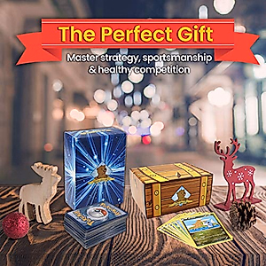 Golden Groundhog TCG Deck Box Including 20 All Legendary Cards Rares (19 - Holo Foil Rares - 1 Ultra Rare)